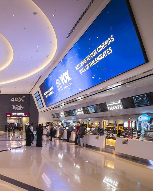 Book Movie Tickets at VOX Cinemas in Dubai | Mall of the Emirates